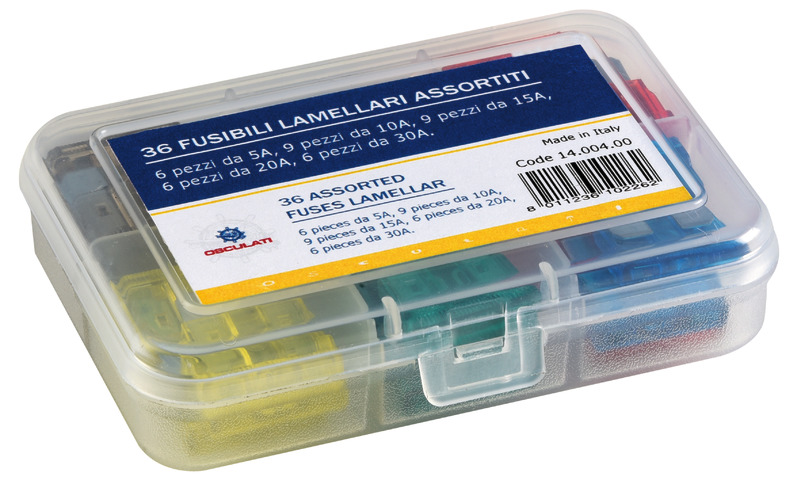 36 Assorted Blade Fuses – Comar Marine